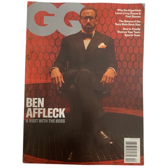 GQ Magazine | Accents | Gq Magazine April May 225 Ben Affleck Livvy ...